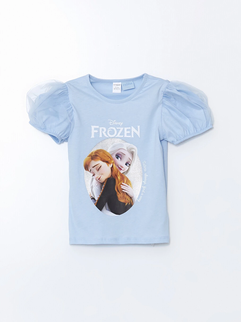 LCW Kids Elsa Štampana Bluza I Helanke Za Devojčice - Pakovanje Od 2 Komada