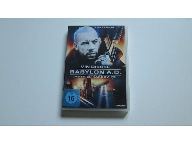 Babylon A.D., Misija Vavilon, DVD