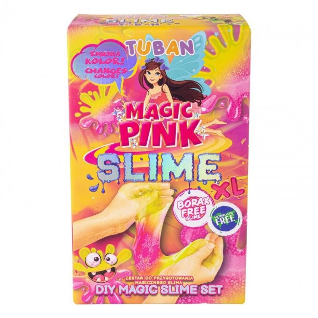 Tuban - Set za pravljenje ljigavca XL magično pink