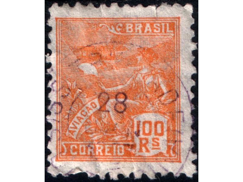 kt663m 1931-4 Brasil Mi357(-o-)1od13