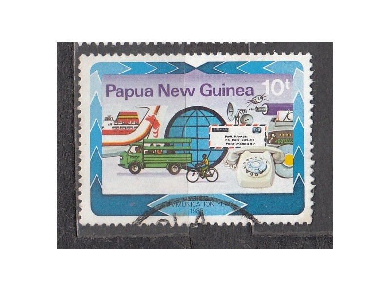 (wr153) papua nova guinea zigosana marka 1988 god