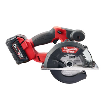 Milwaukee aku cirkular za metal 57mm 18V 5Ah M18 FMCS-502X 4933459193