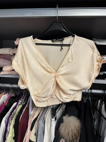 ZARA Satenska majica/top