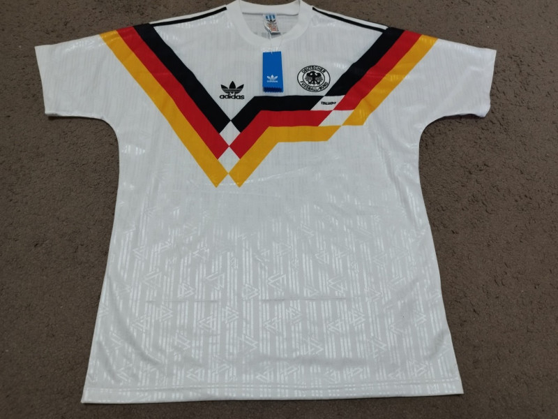 Matthaus 10 Germany Original Adidas Italia `90 - L