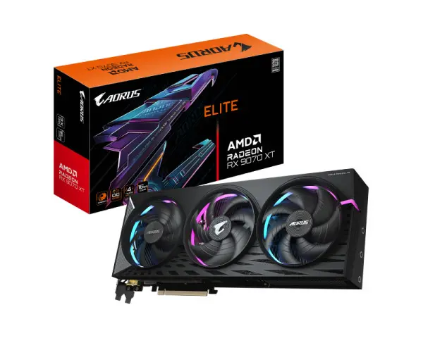 GIGABYTE AMD Radeon RX 9070 XT AORUS 16GB GV-R9070XTAORUS E-16GD rev. 1.0 Grafička karta