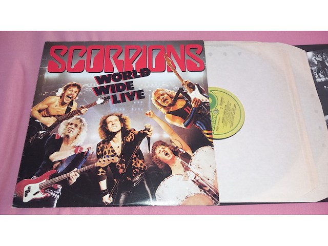 Scorpions - World Wide Live (2xLP, Italy)