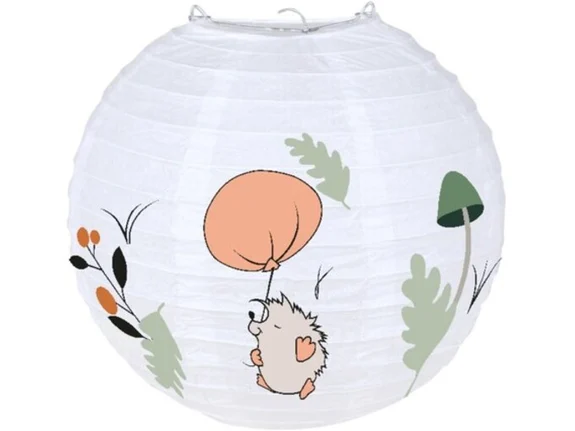 Rabalux Papirna visilica dečija bez kabla Ježić Hedgy 40cm
