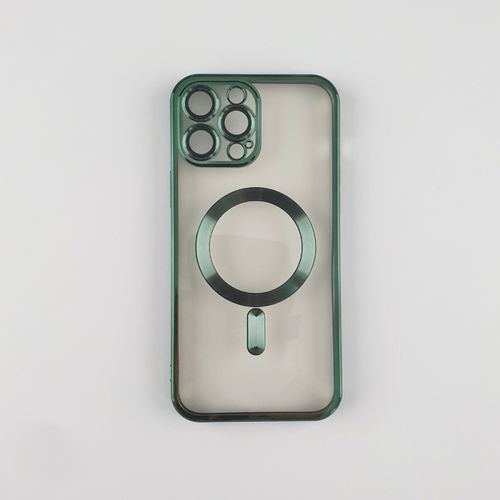Silikonska futrola Magsafe Iphone 13 pro green