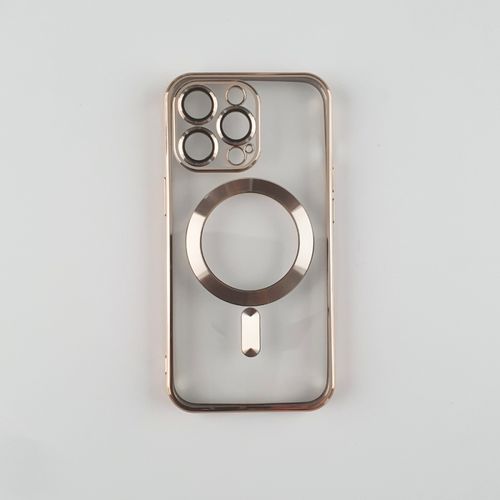 Silikonska futrola Magsafe Iphone 14 pro max gold