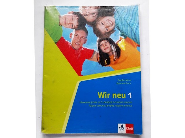 Wir neu 1 Nemački za 5. razred - radna sveska
