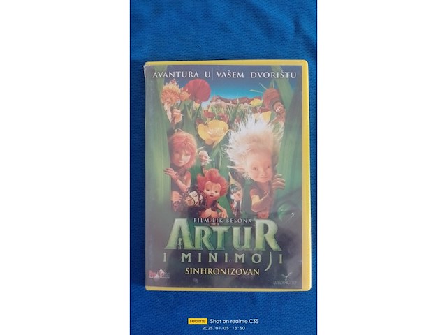 DVD CRTANI FILM - ARTUR I MINIMOJI