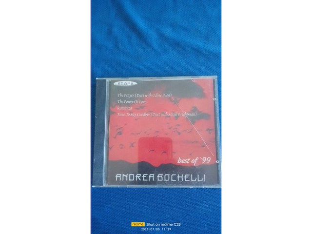 CD ANDREA BOCHELLI - BEST OF 1999