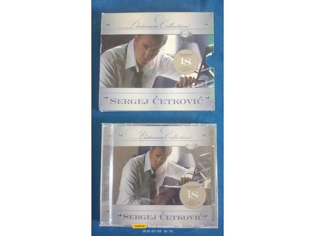 CD SERGEJ CETKOVIC 2008 - THE PLATINUM COLLECTION
