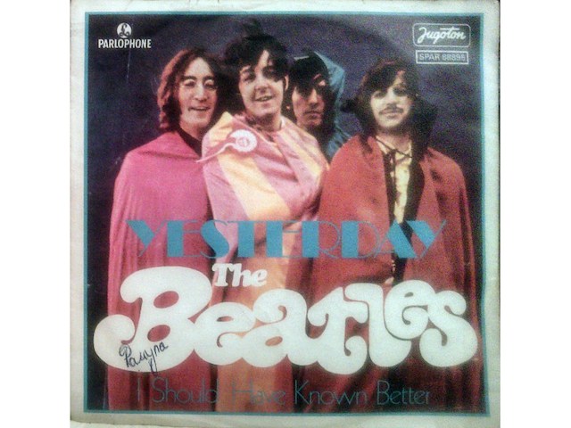 SP*: BEATLES - YESTERDAY (1976) VG+, veoma dobra