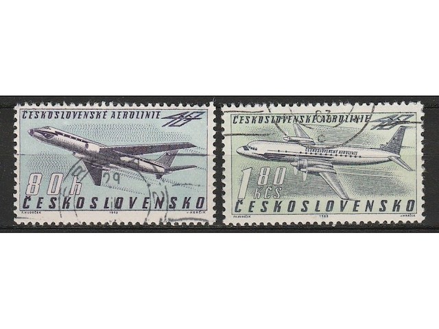 Čehoslovačka - 1963 - Czechoslovak Airlines