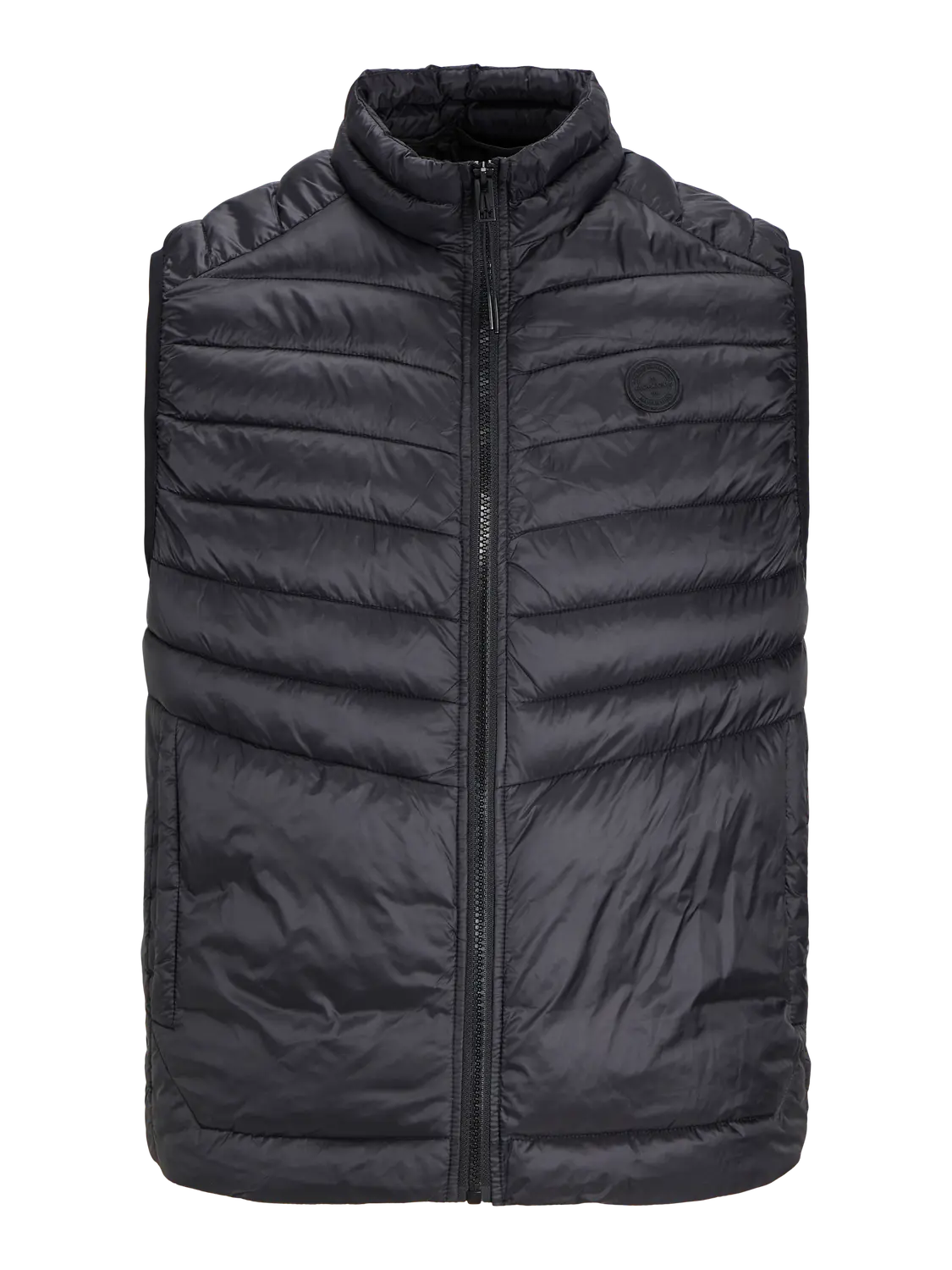 JACK & JONES Muški prsluk 12258457, Crni