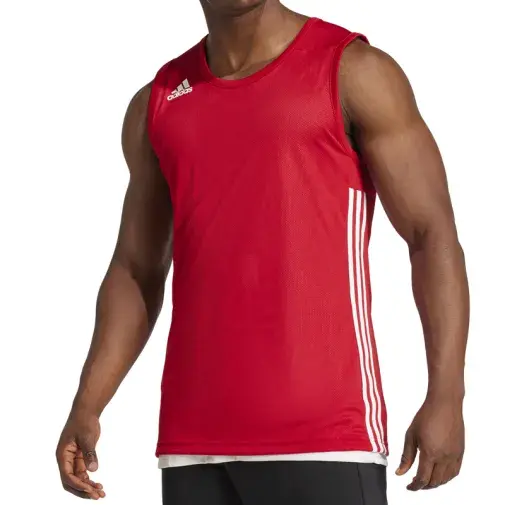 Adidas Muški dres bez rukava 3G Spee REV JRS, Crveni