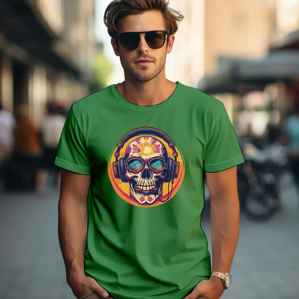 Camiseta Majica sa štampanim printom Cam 363, Muška, Zelena