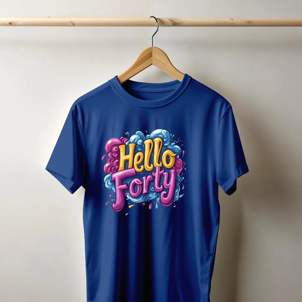 Camiseta Majica sa štampanim printom Cam 903, Muška, Borovnica