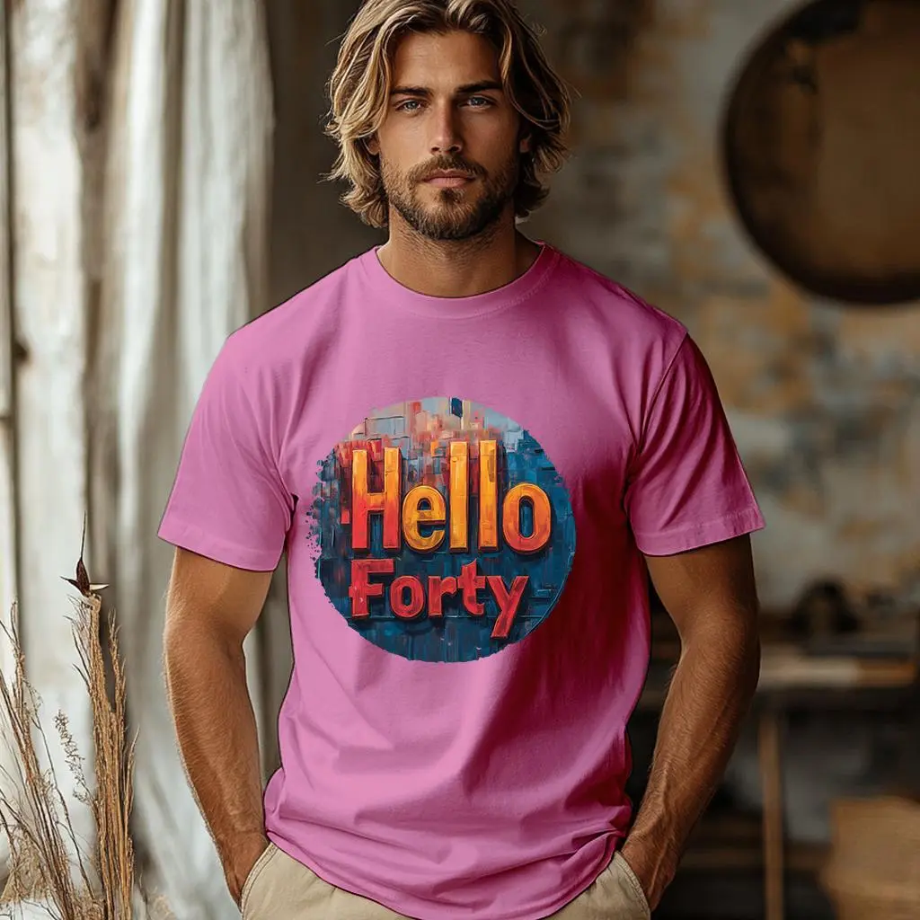 Camiseta Majica sa štampanim printom Cam 904, Muška, Orhideja