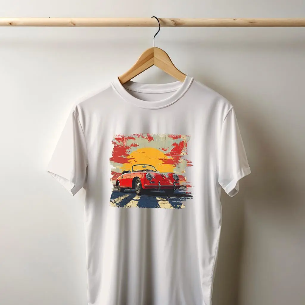 Camiseta Majica sa štampanim printom Cam 843, Muška, Prljavo Bela
