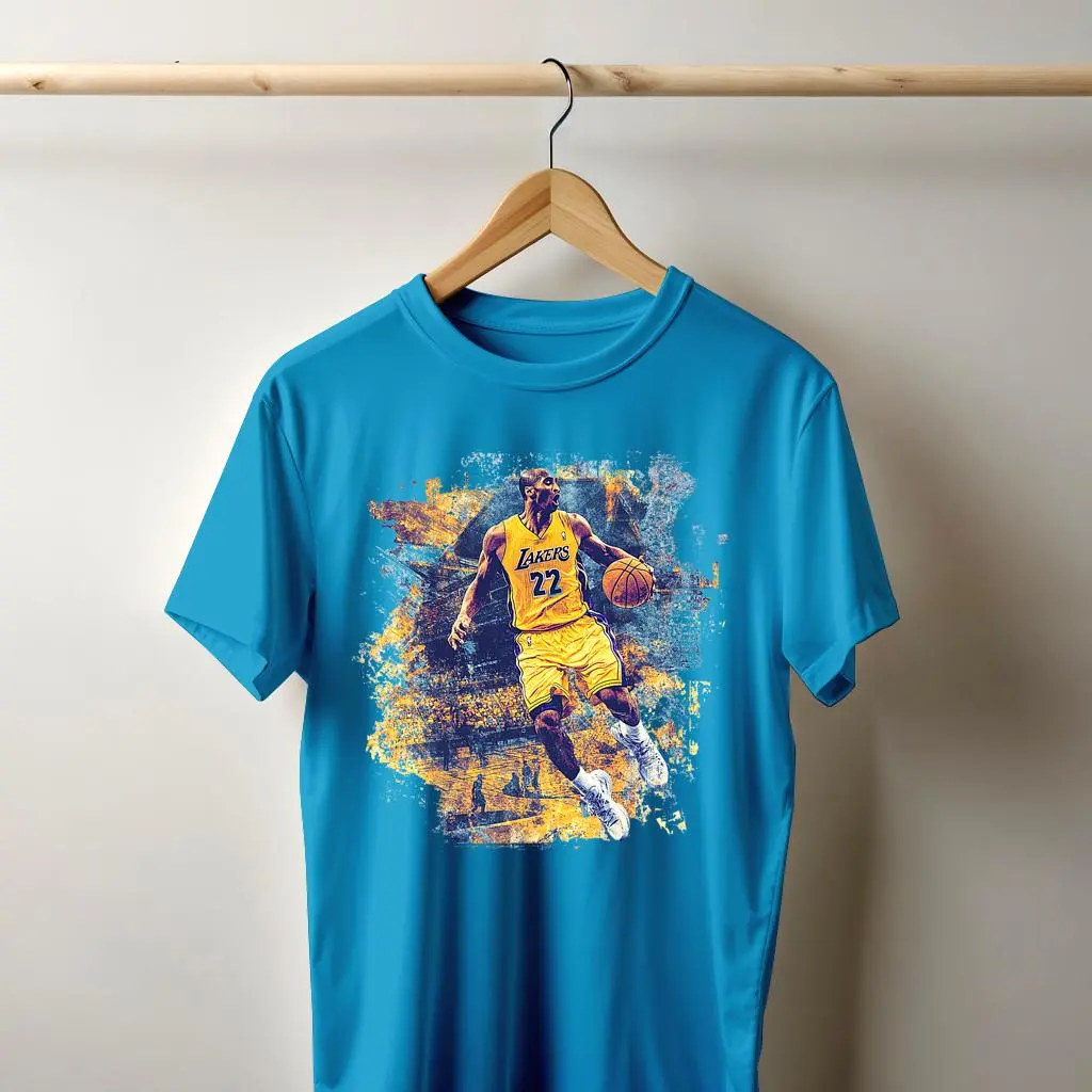 Camiseta Majica sa štampanim printom Cam 991, Muška, Akva