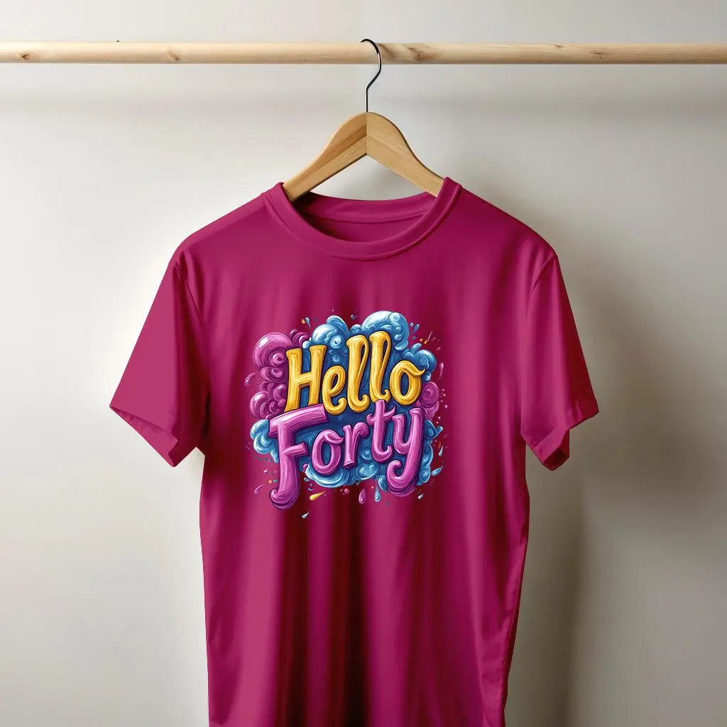 Camiseta Majica sa štampanim printom Cam 903, Muška, Ružičasta