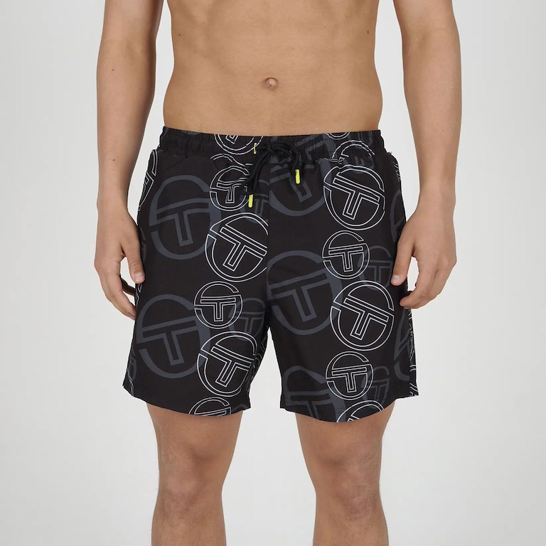 Sergio Tacchini Muški šorts Logo M, Crni
