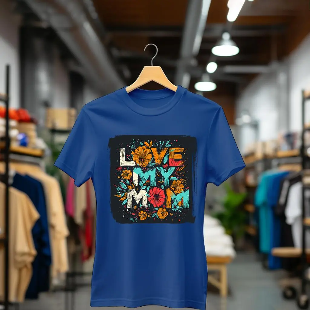 Camiseta Majica sa štampanim printom Cam 888, Ženska, Borovnica