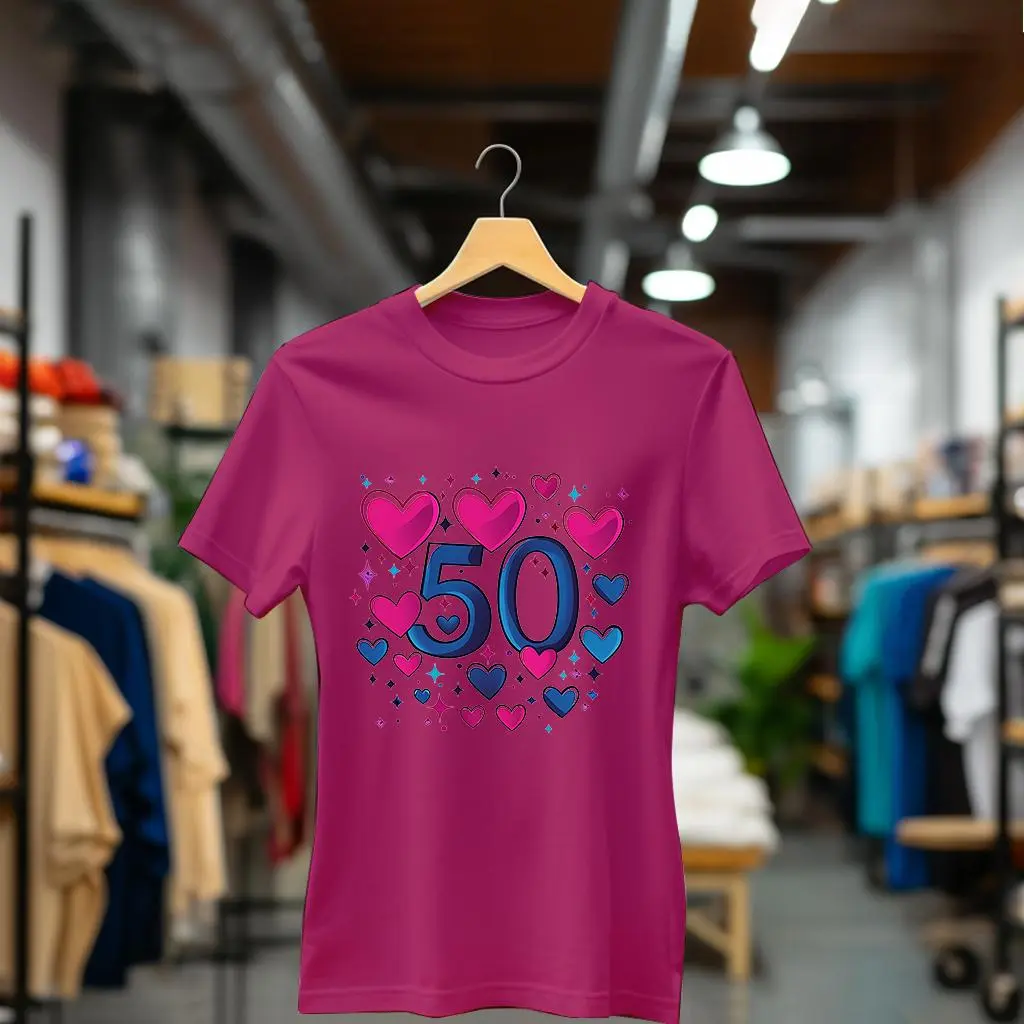 Camiseta Majica sa štampanim printom Cam 905, Ženska, Ružičasta