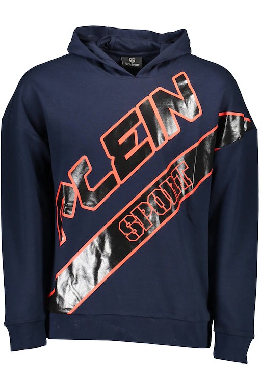 PLEIN SPORT Muški Duks FIPS216_BLU_85-NAVY, Teget