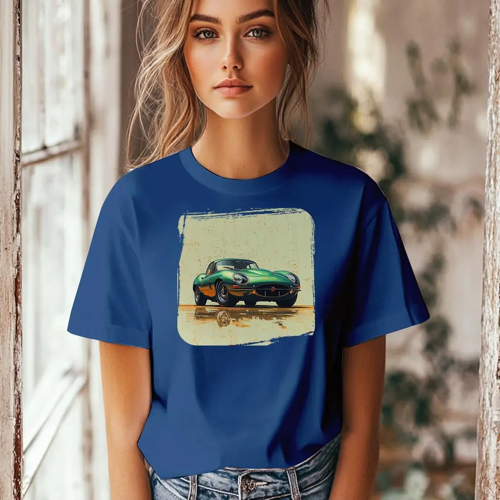 Camiseta Majica sa štampanim printom Cam 853, Ženska, Borovnica