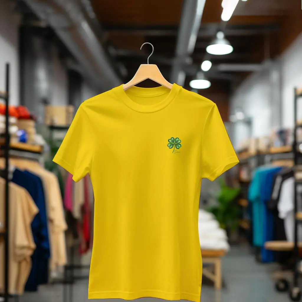 Camiseta Majica sa štampanim printom Cam 959, Ženska, Zlatne boje