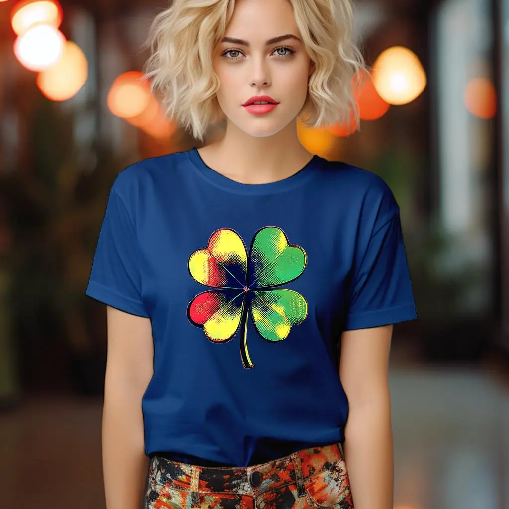 Camiseta Majica sa štampanim printom Cam 942, Ženska, Borovnica