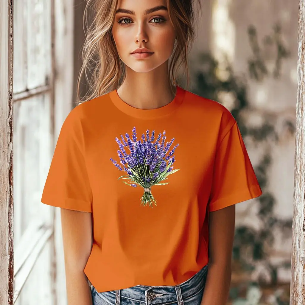 Camiseta Majica sa štampanim printom Cam 961, Ženska, Narandžasta