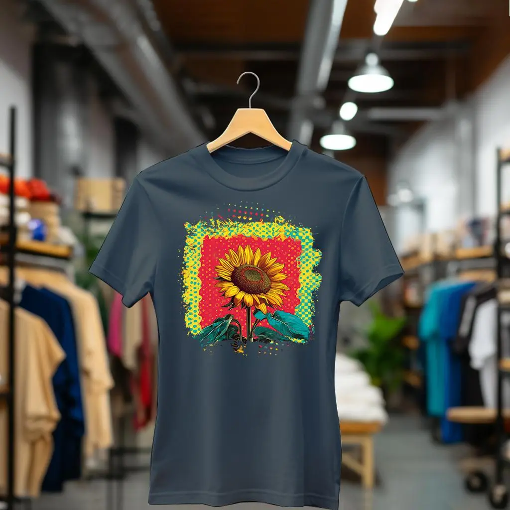 Camiseta Majica sa štampanim printom Cam 949, Ženska, Teksas