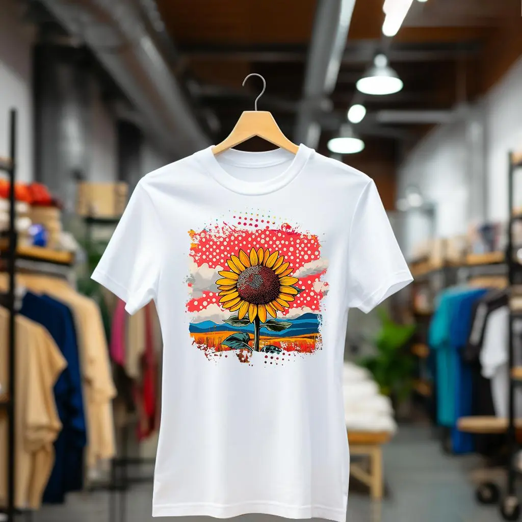 Camiseta Majica sa štampanim printom Cam 950, Ženska, Bela