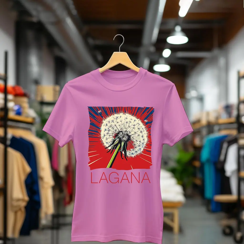 Camiseta Majica sa štampanim printom Cam 966A, Ženska, Orhideja