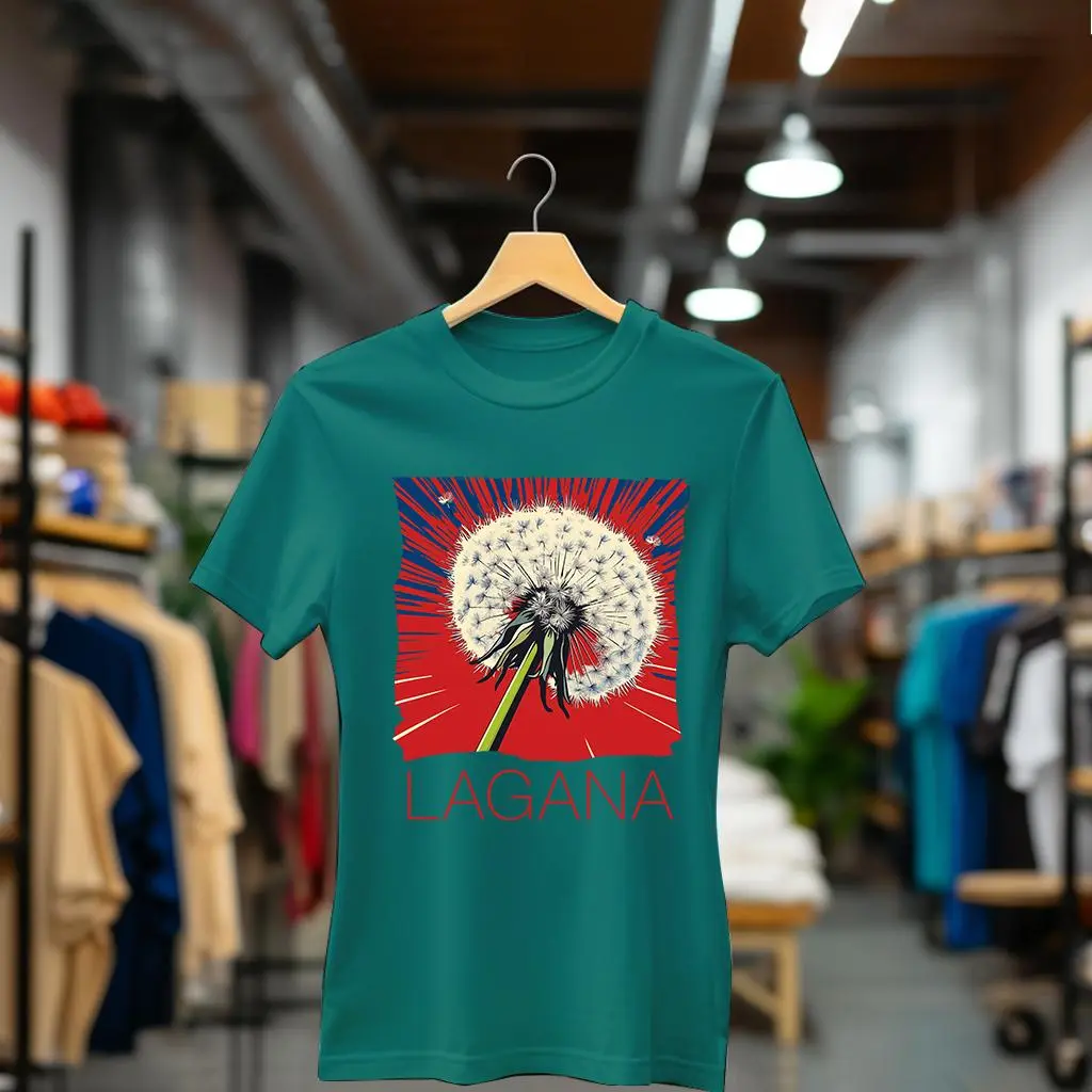 Camiseta Majica sa štampanim printom Cam 966A, Ženska, Bambus