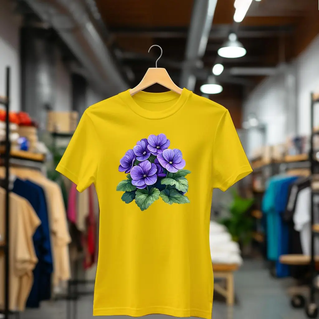 Camiseta Majica sa štampanim printom Cam 953, Ženska, Zlatne boje