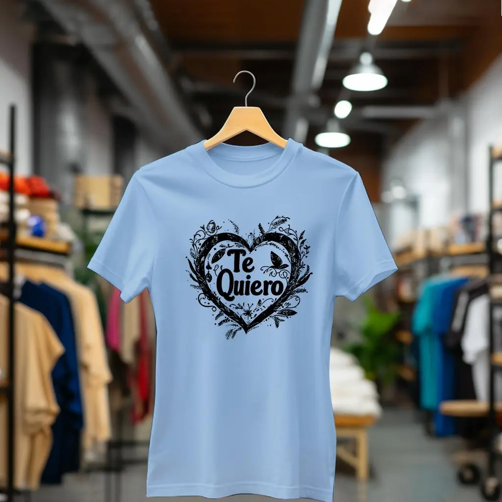 Camiseta Majica sa štampanim printom Cam 871, Ženska, Cijan