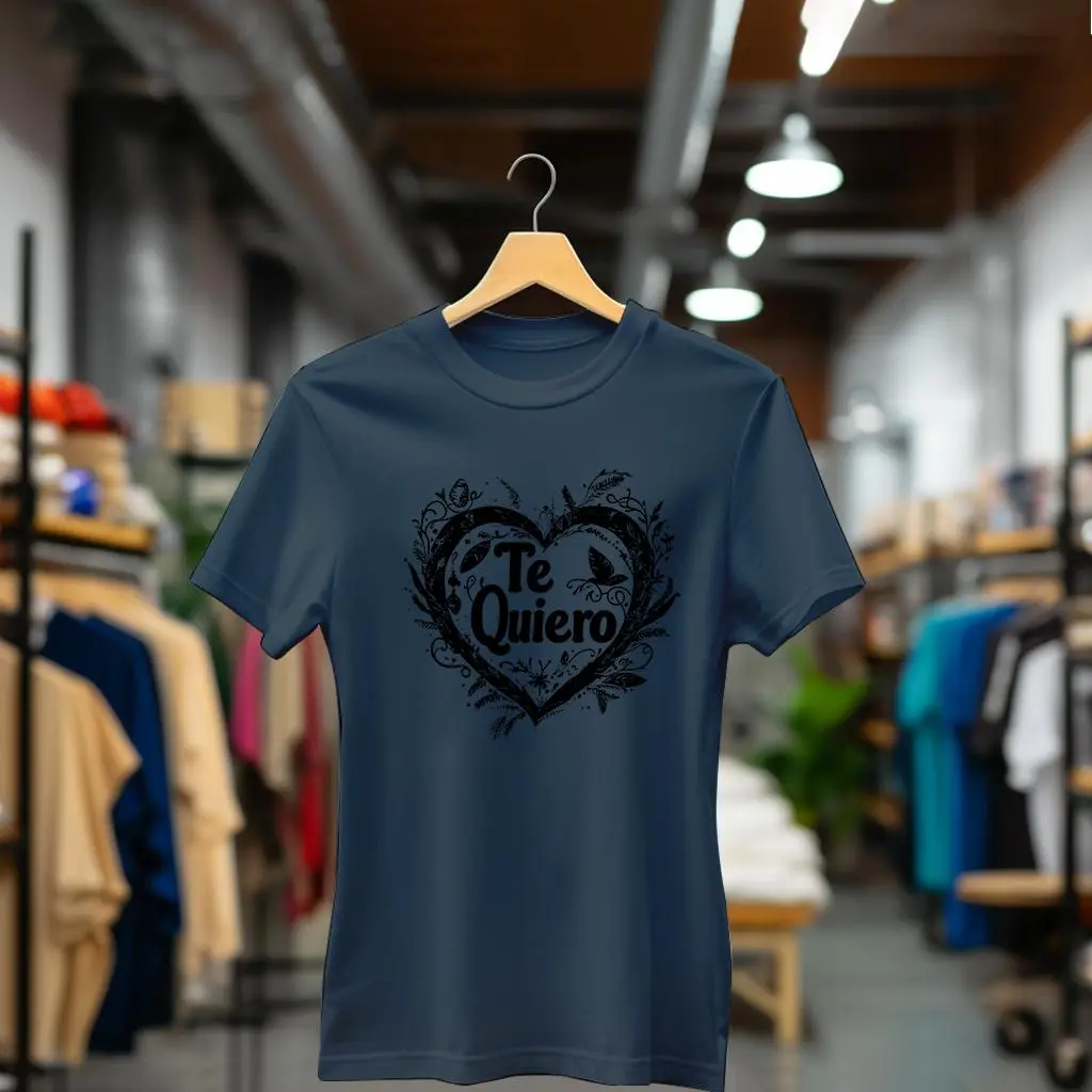 Camiseta Majica sa štampanim printom Cam 871, Ženska, Teget