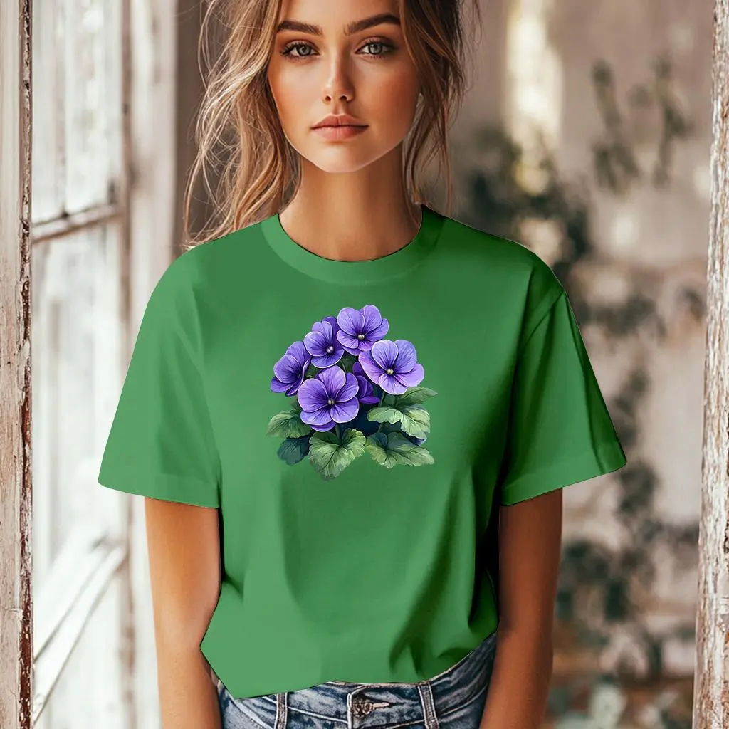 Camiseta Majica sa štampanim printom Cam 953, Ženska, Zelena