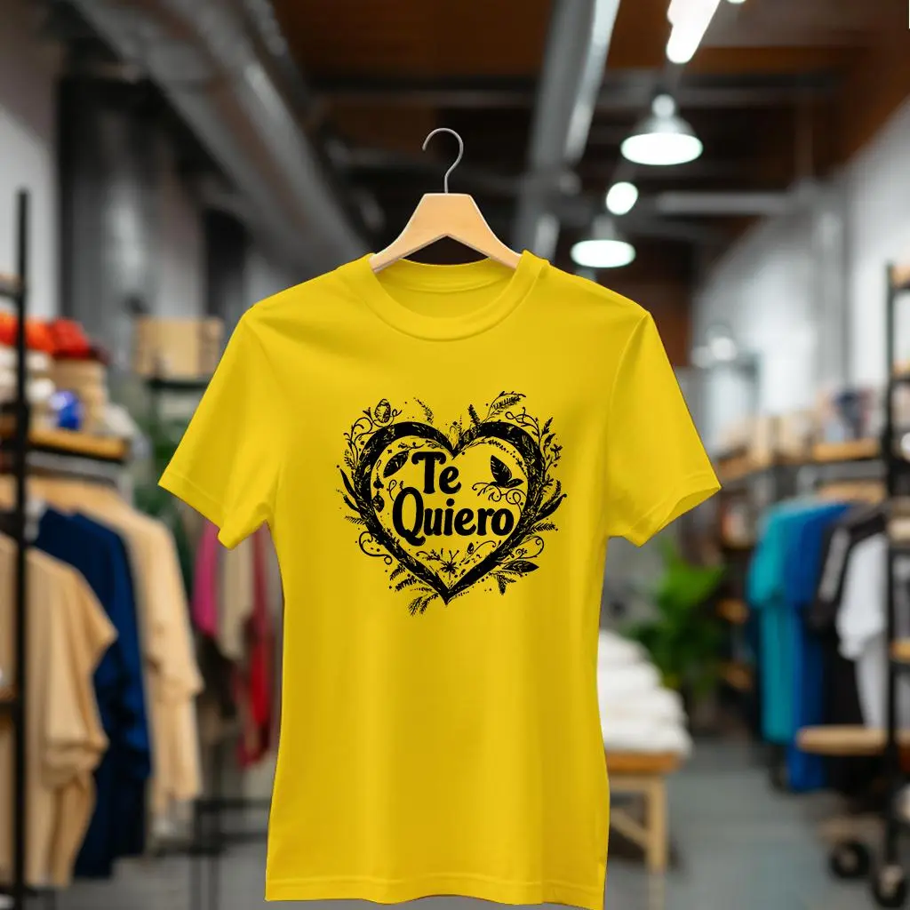 Camiseta Majica sa štampanim printom Cam 871, Ženska, Zlatne boje