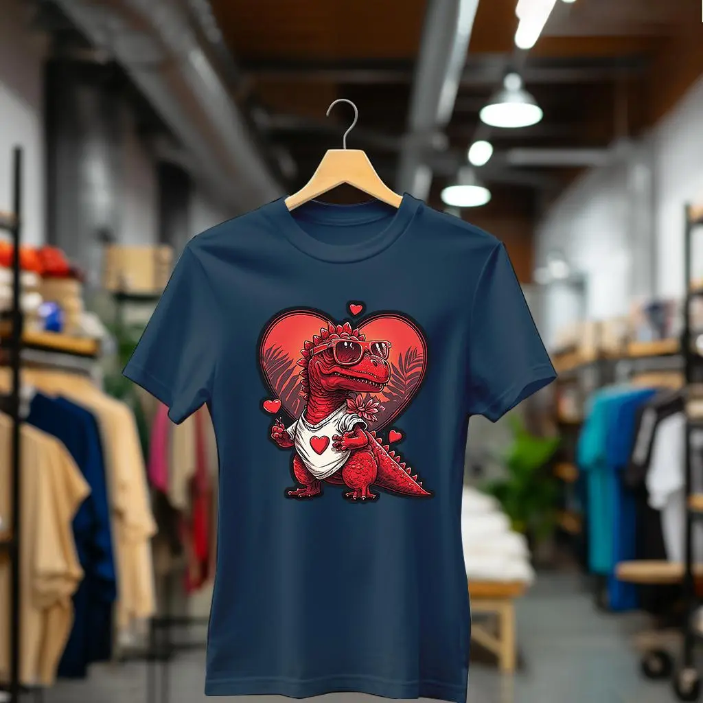 Camiseta Majica sa štampanim printom Cam 876, Ženska, Tamnoplava