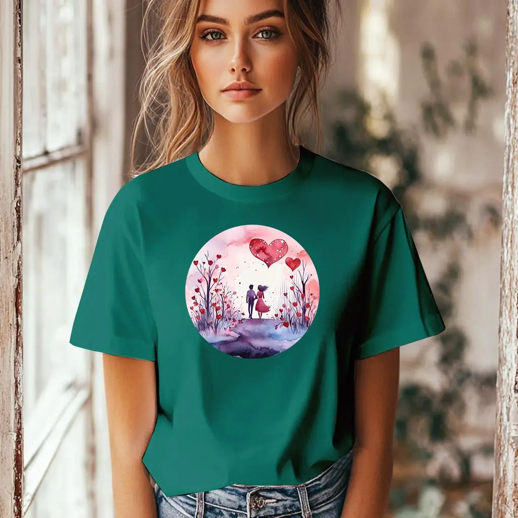 Camiseta Majica sa štampanim printom Cam 881, Ženska, Bambus