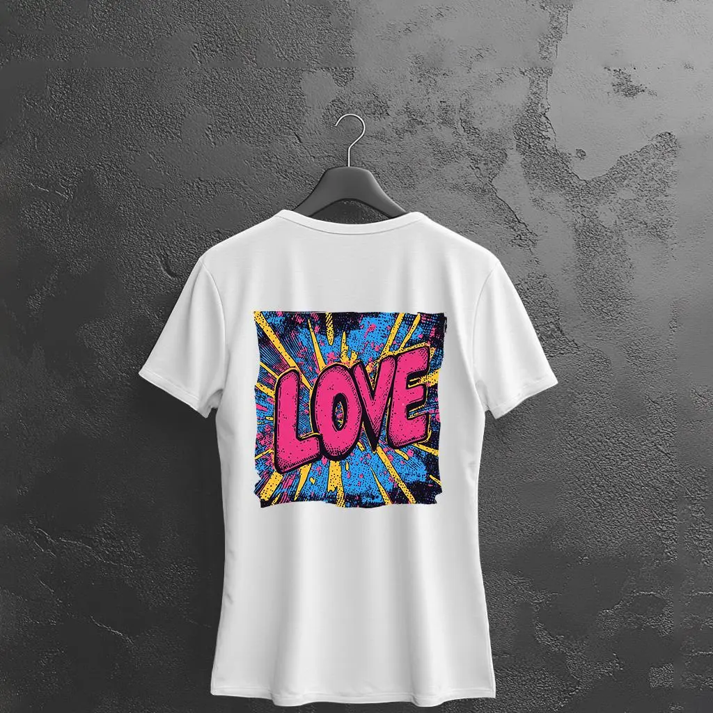 Camiseta Majica sa štampanim printom Cam 931, Ženska, Bela