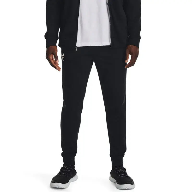 Under Armour Muški donji deo trenerke Rival Terry Jogger, Crni