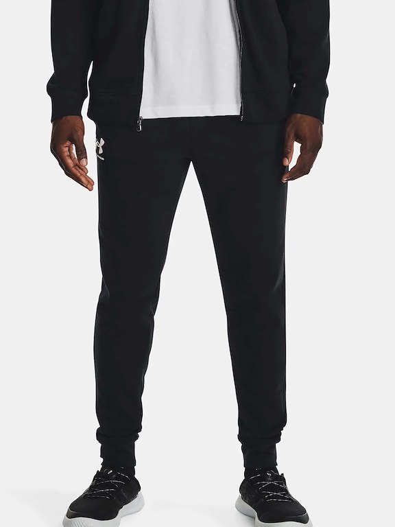 UNDER ARMOUR Muški donji deo trenerke Rival Terry crni
