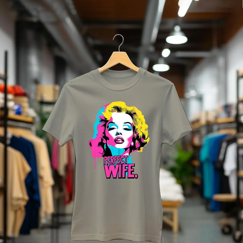 Camiseta Majica sa štampanim printom Cam 891, Ženska, Kaki